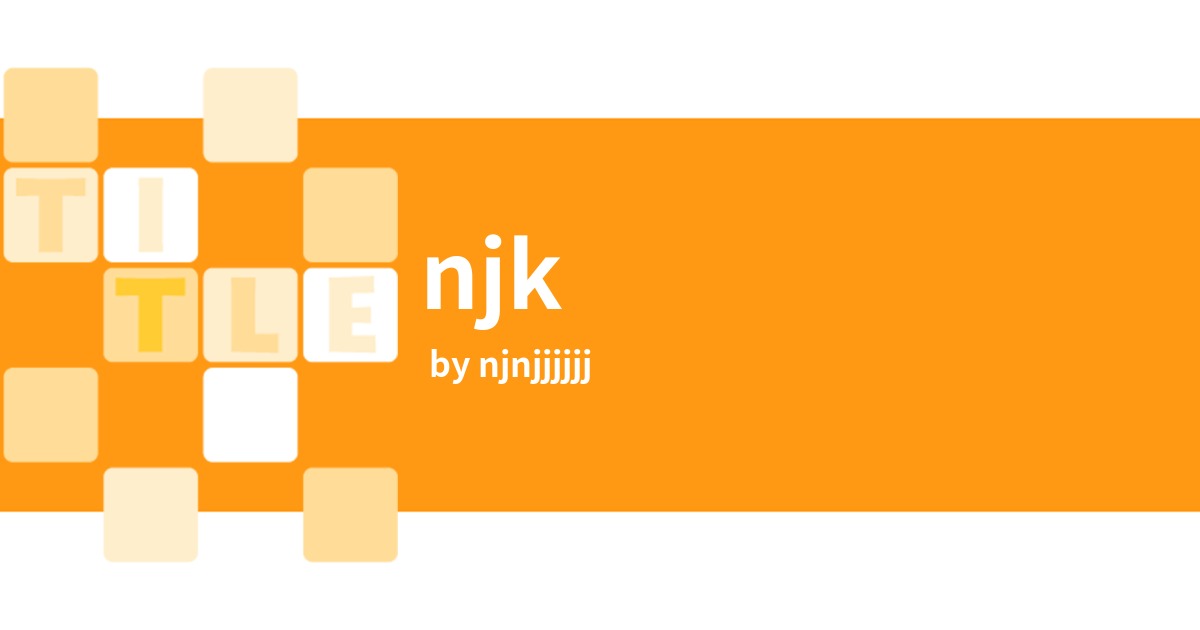 njk | みんなの診断 (Testii)